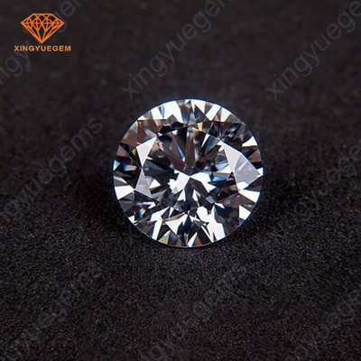 China star cut white lab created diamonds with 5A high quality round cubic zirconia stones