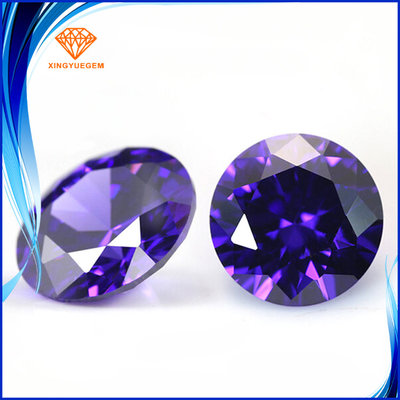 China factory manufacture 5A round shape best cubic zirconia for cz jewelry