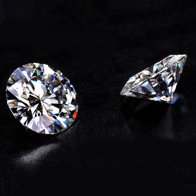 China factory wholesale high quality 1 carat synthetic clear white rough moissanite uncut unpolished