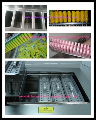 stainless steel ice pop mold ice cream mould popsicle mold commercial use freezer mold tray with helix extractor supplier