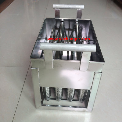 Italian type 4X6 stainless steel ice lolly mould frozen ice cream mould popsilce mold basket  style supplier