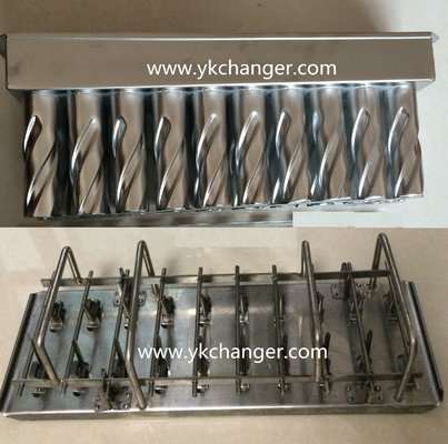 spiral shape ice lolly mould drill shape ice pop mold 2*10 20pieces 85ml or 95ml supplier