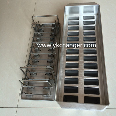 Freeze ice pop mold stainless steel frozen pop maker mold commercial manual type supplier