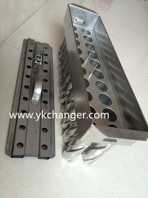 Steel ice lolly mold stainless ice pop mold high quality with stick holder commercial use supplier