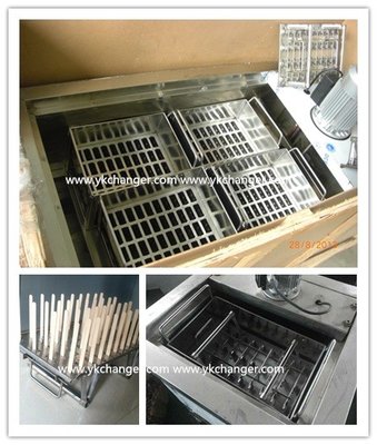 Frozen popsicle mold stainless steel ice pop mold high quality with stick holder 40pieces supplier