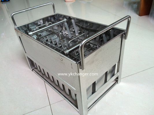 Frozen pop mold set stainless steel paleta best quality CE approved frozen popsicle molds supplier