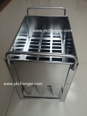 Stainless steel basket ice mold ice cream mold ice lolly mold ie pop mold with stick holde supplier