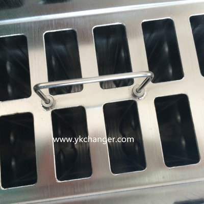 Ice cream forms stainless steel 304 popsicle maker molds set box stick extractor aligner supplier