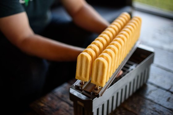 Stainless steel ice pop mold Ice popsicle mold ice cream mould ataforma type for freezer supplier