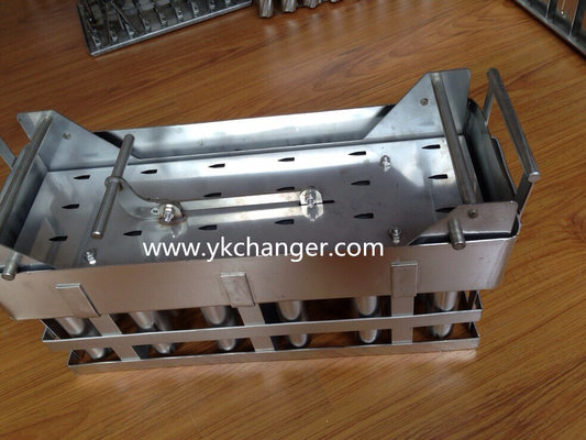 Stick house ice cream mould ice lolly mould stainless steel 4X6 24pieces italian type supplier