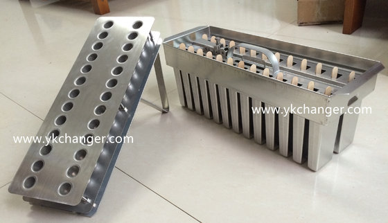 Moulds ice pop popsicle mold stainless steel ice cream molds set ice lolly mold box tray glycol tank supplier