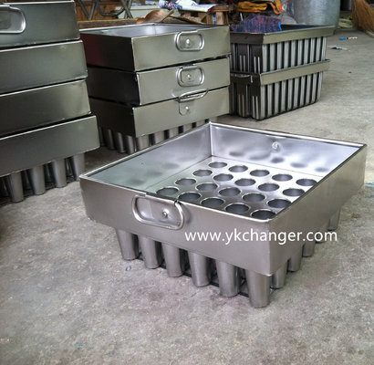 Ice lolly kulfi moulds ice cream kulfi moulds basket and tray type stainless steel manual type DIY and commercial us supplier