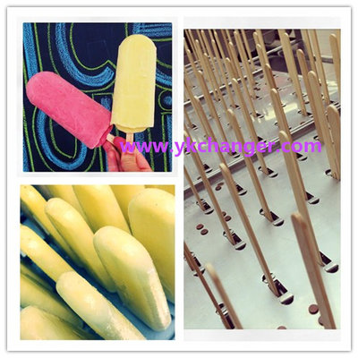 Glycol freeze ice cream mold commercial use stainless steel 4x10 40pieces with stick extractor CE approved high quality supplier