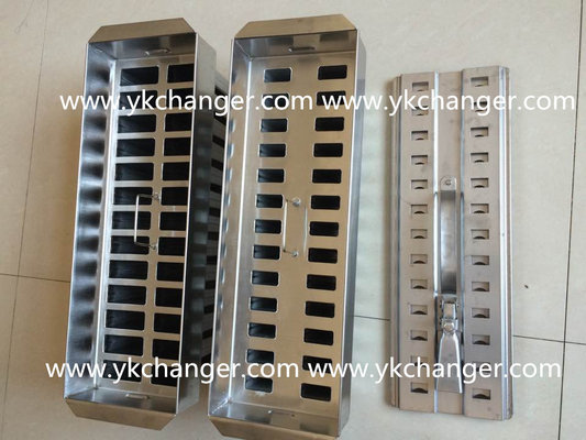 Stainless steel ice lolly mold ice moulds set Mexican Paletas 2x12 26molds 123ml with 35ml filling mold helix extractor supplier