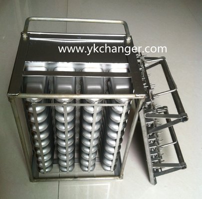 Stainless steel ice pop molds basket ice pop molds with stick holder 90ml 40pieces plasma robot welding high quality supplier
