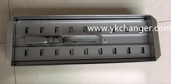 Ice cream design mold customized stainless steel 2x9 18mold 23ML bombom ataforma type with stick holder high quality supplier