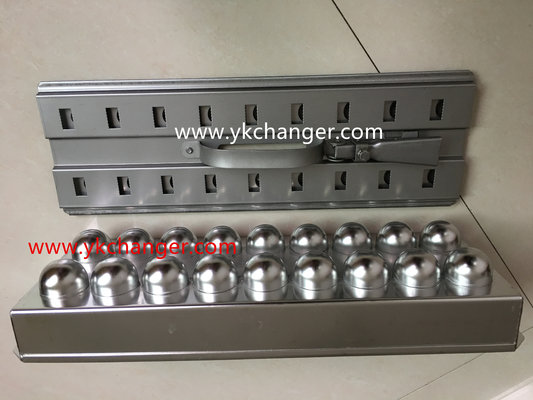 Ice cream ice lolly mould design 2x9 18mold 23ML bombom ataforma type with stick holder high quality supplier