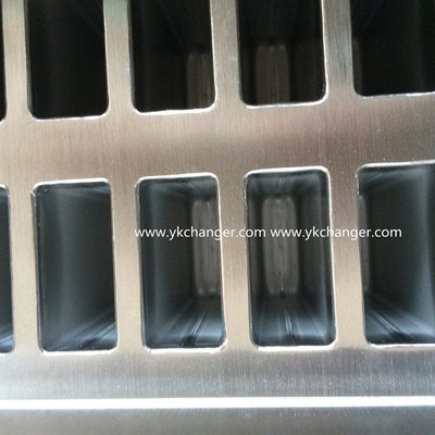 Ice cream paleta molds stainless steel 2x13 26mold 123ml with plain stick extractor 85USD per set hot sale supplier