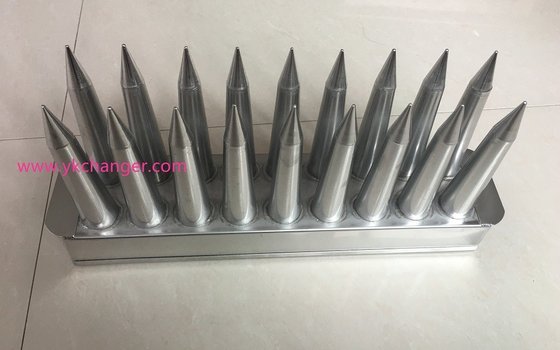 Metal Kulfi ice cream candy moulds ice lolly moulds set  2x9 18cavities 76ml with stick extractor high quality supplier