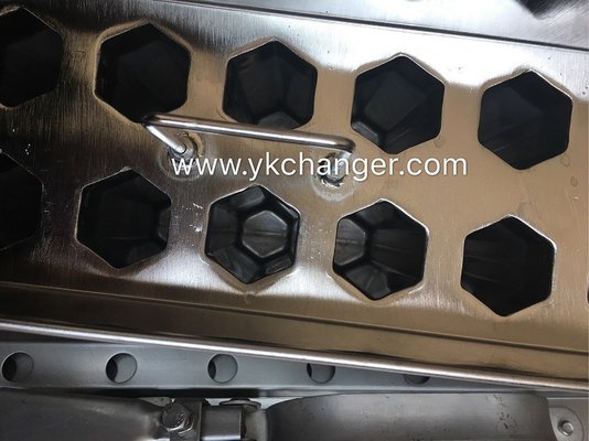 Ice lolly moulds ice cream moulds stainless steel 2x9 18cavities 82ml hexgonal with stick holder plasma robot welding supplier
