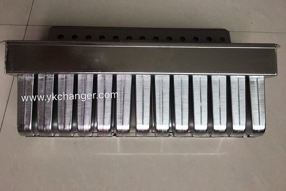 Ice lolly mould set stainless steel magnum shape 86ml 2X13 26moldscommercial use high quality including stick extractor supplier