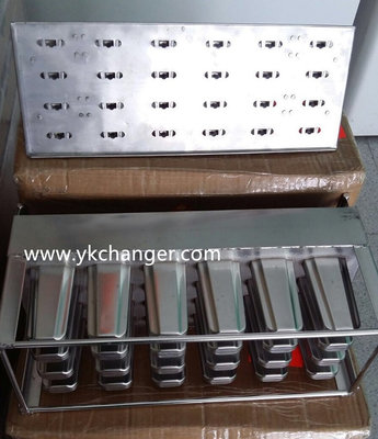 Stick house ice cream molds stainless steel italian type 4X6 commercial use high quality including stick extractor supplier