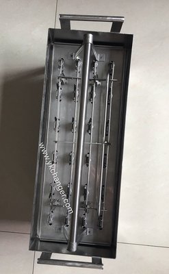 Frozen Popsicle ice cream molds stainless steel italian type 4X6 commercial use high quality including stick extractor supplier