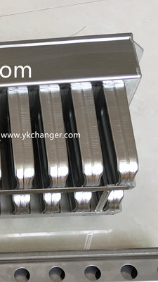 Stainless steel mold ice lolly popsicle 2x14 63ml brida ataforma type with plain stick holder high quality supplier