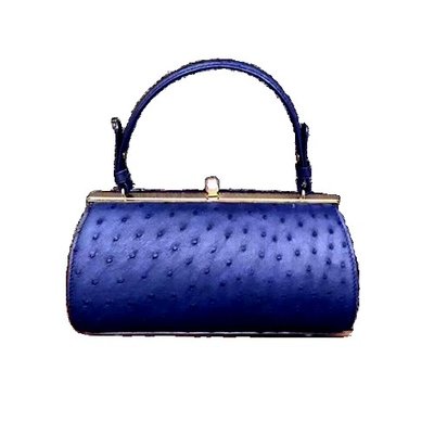 New ostrich leather ladies handbag messenger bag cheongsam bag