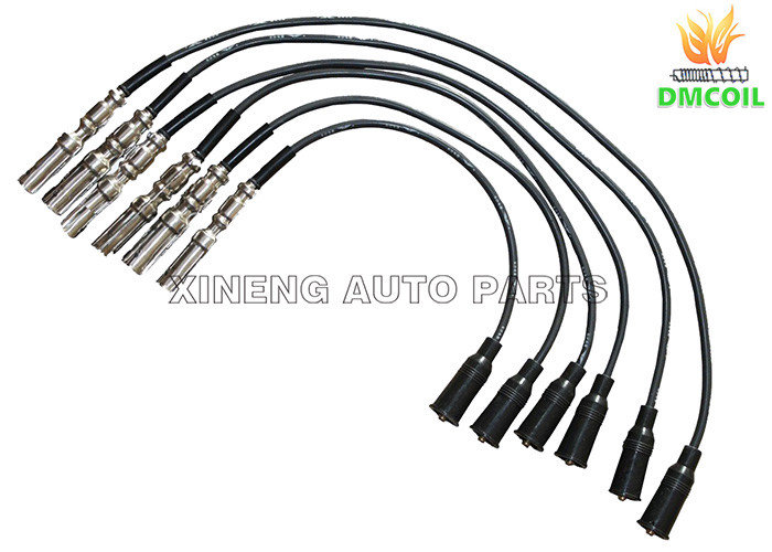 Custom Plug Wires / Auto Spark Plug Wires Anti Interference For Volkswage Skoda Audi