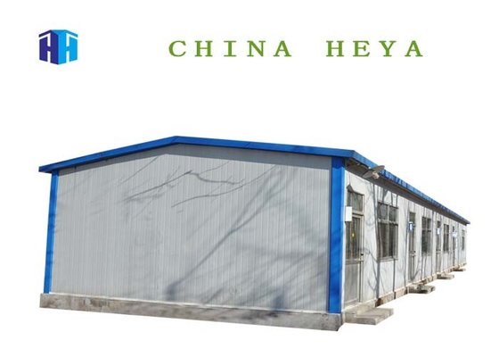 2000sq Feet Small Factory Building Prefab Camp Houses Steel Structure Warehouse