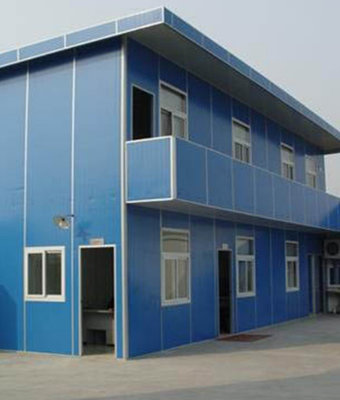 ASA Sandwich Panel Steel Frame Prefabricated Houses , Prefab Eco Homes Rustproof