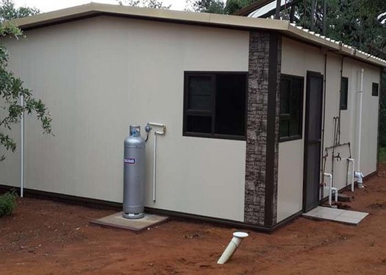 Easy Construction Modular Prefabricated Steel Frame Homes Movable Sandwich Panel