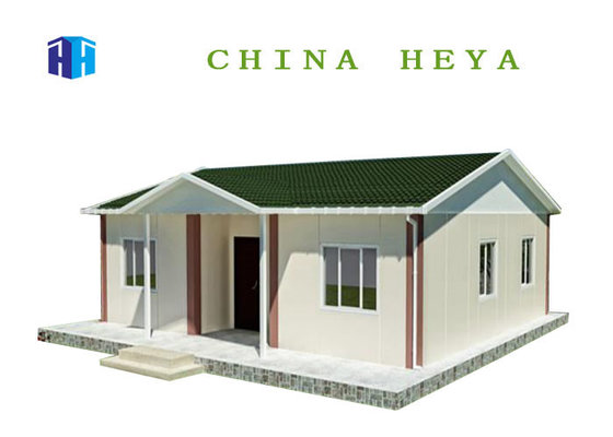 77 Square Meters Modern Prefabricated Houses Cement Foam Board Material