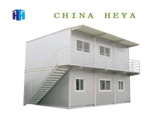 Sound Proof Container Double Storey Prefab Houses Modular Office Building