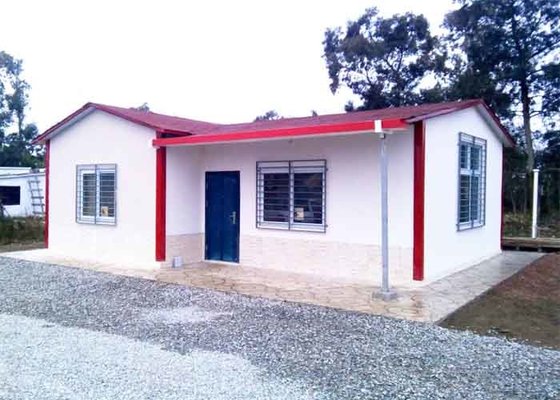 Sound Proof Steel Frame Prefabricated Houses European Style Modular Homes