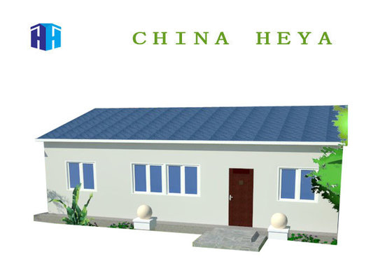 New Style Prefabricated Metal Homes , Light Steel Prefab House Earthquake Resistant