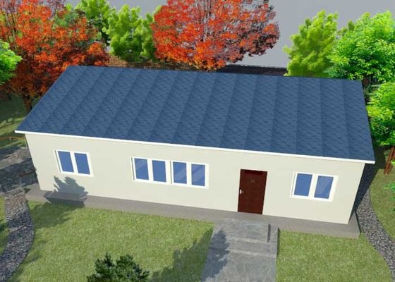 New Style Prefabricated Metal Homes , Light Steel Prefab House Earthquake Resistant