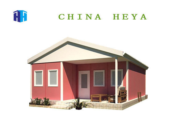 Single Floor Modern Prefabricated Houses Precast Modular Home Construction Process
