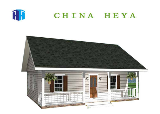 98 M2 /3 Bedrooms Prefabricated  Residential Homes , Prefab Metal Homes Double Slope