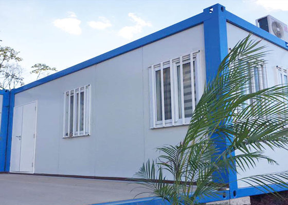 Metal Steel Frame Prefab Container House Freight Container Homes Easy To Install