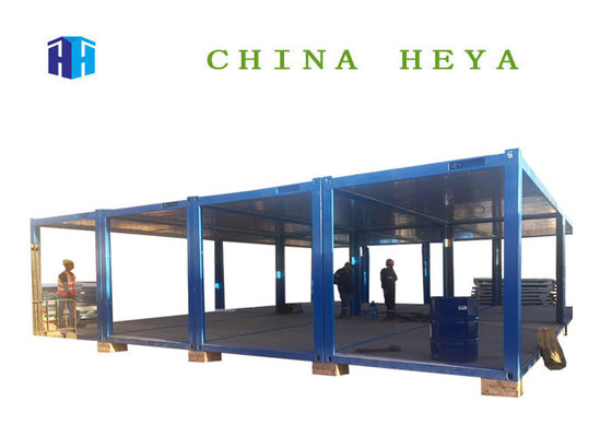 Fireproof Flat Pack Office Buildings , Flat Pack 20 Ft Shipping Container Home