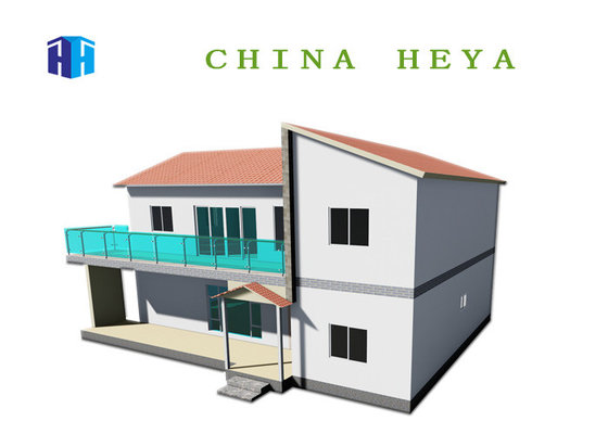 Fast Construction Contemporary Prefabricated Homes , Luxury Custom Built Metal Homes