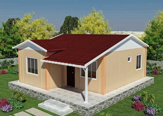 Easy Assembly Pre Built Mobile Homes , Contemporary Modular Mobile Homes