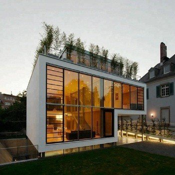 40ft&amp; 20ft Luxury Flat Packet Mobile Office Containers Modular Livable House Villa