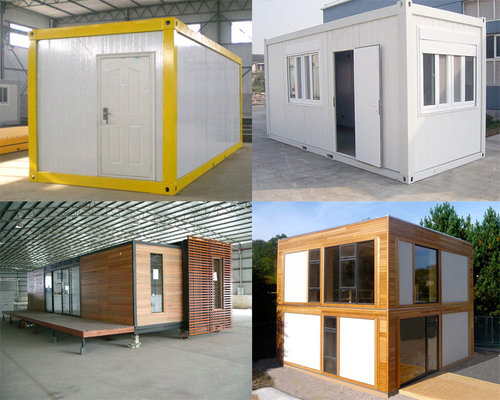 High Strength Sandwich Panel Movable Prefab House Galvanized Steel Structure