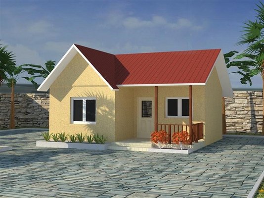 Modern Economical Movable Prefab House Tiny Living Home One - Stop Service