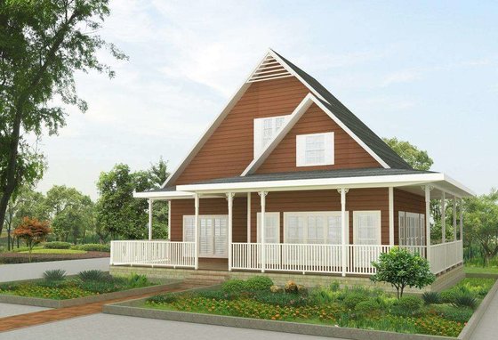 Modern Economical Movable Prefab House Tiny Living Home One - Stop Service