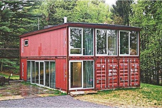 Customized Movable Container Modular Flat Pack Prefab House Plywood + Pvc Floor