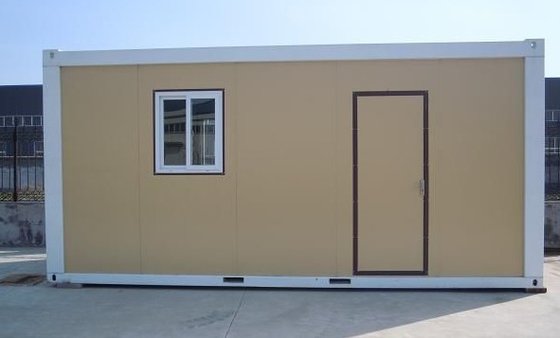 Low cost modern sandwich panel prefab container house in India